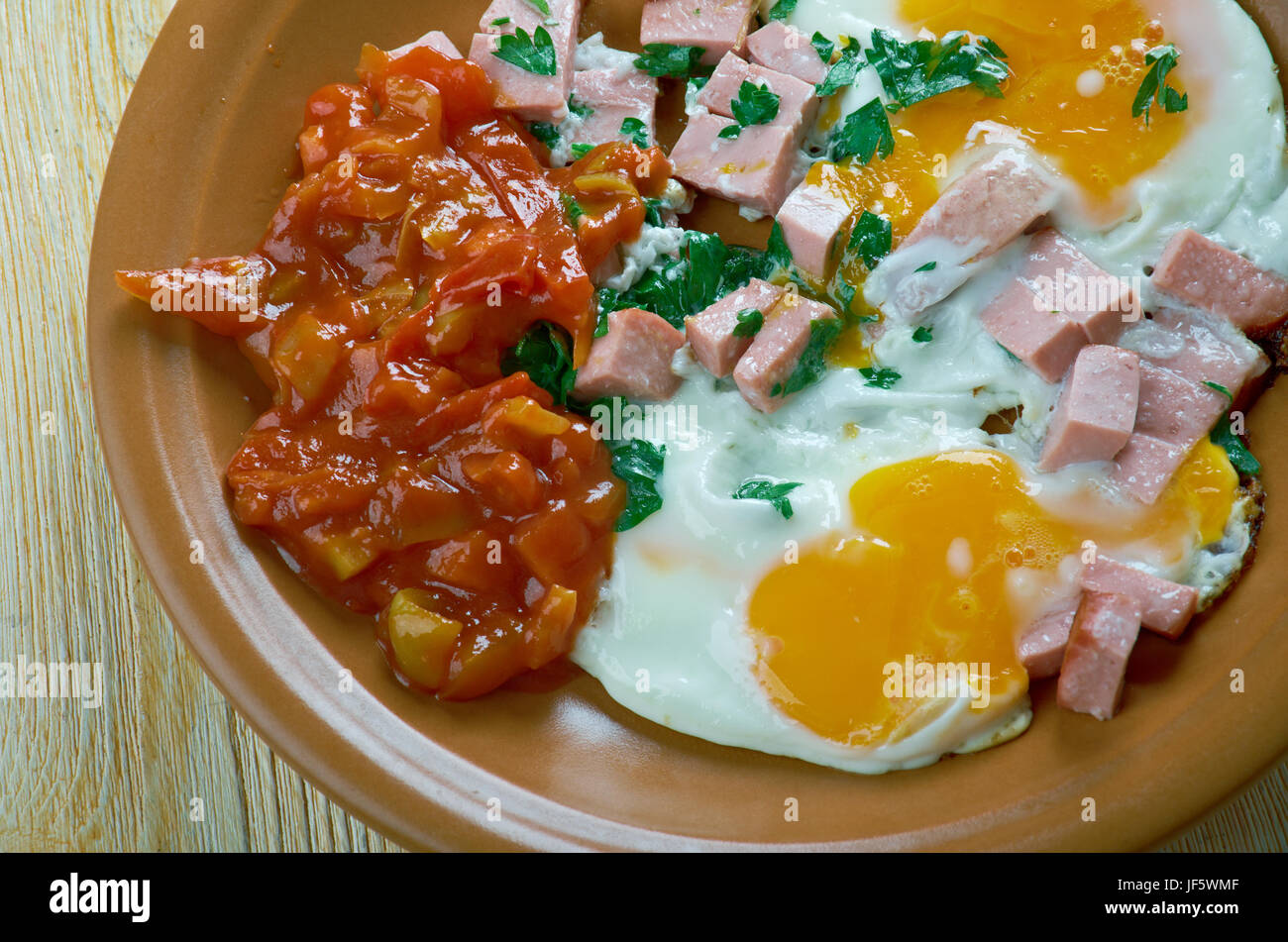 Full breakfast set Stock Photo - Alamy