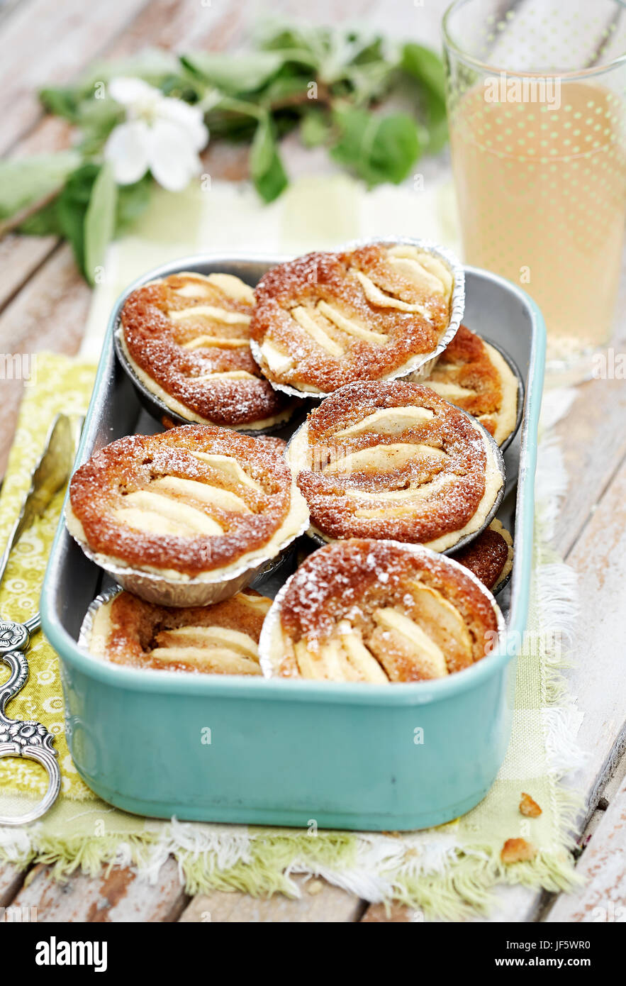 Sweet pies in box Stock Photo - Alamy