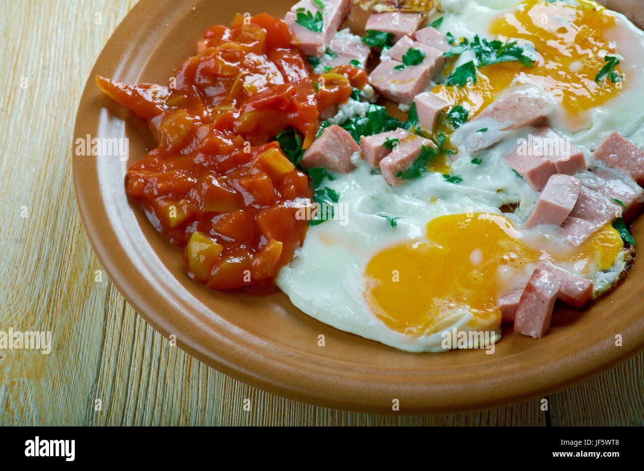 Full breakfast set Stock Photo - Alamy