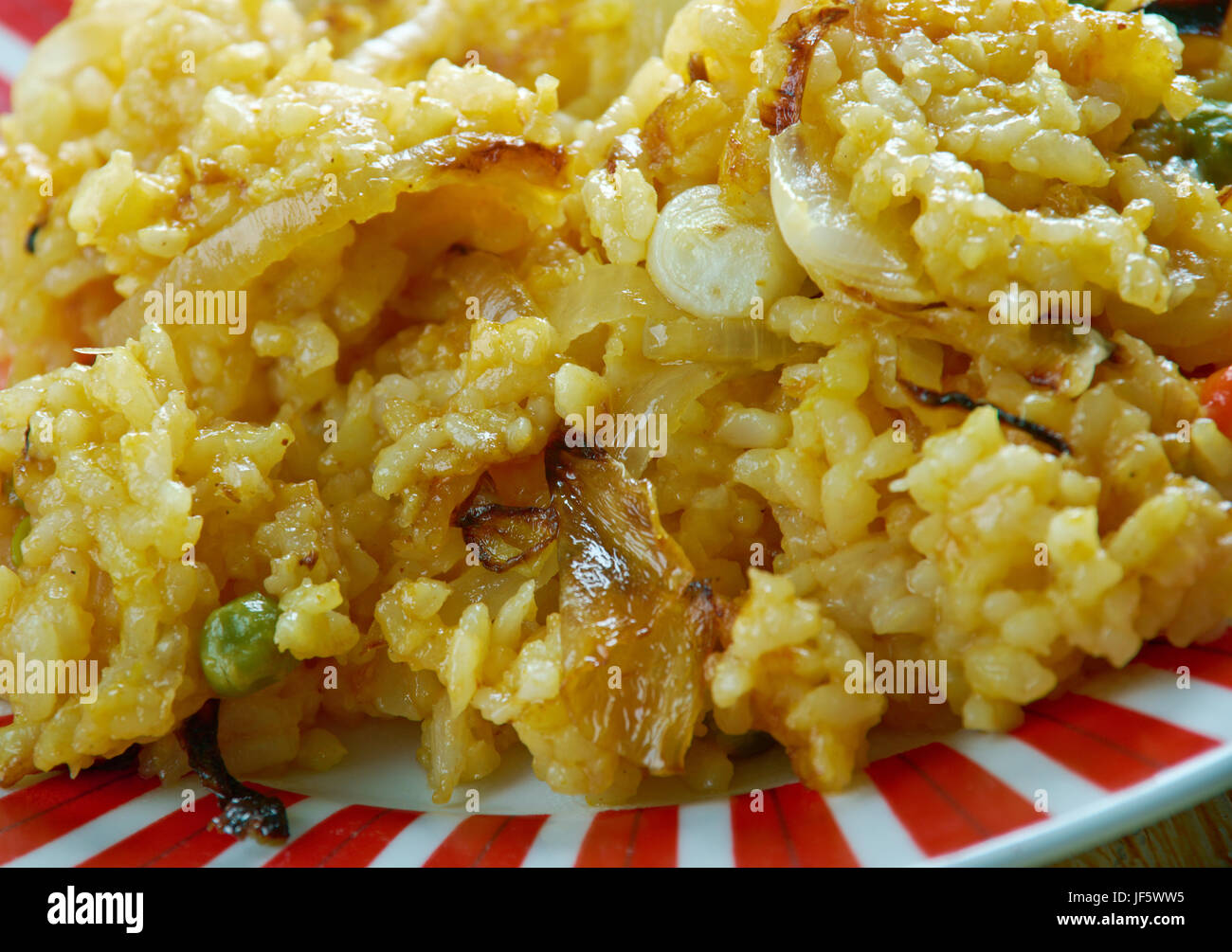 Bahraini Sweet Rice Muhammar Stock Photo - Alamy