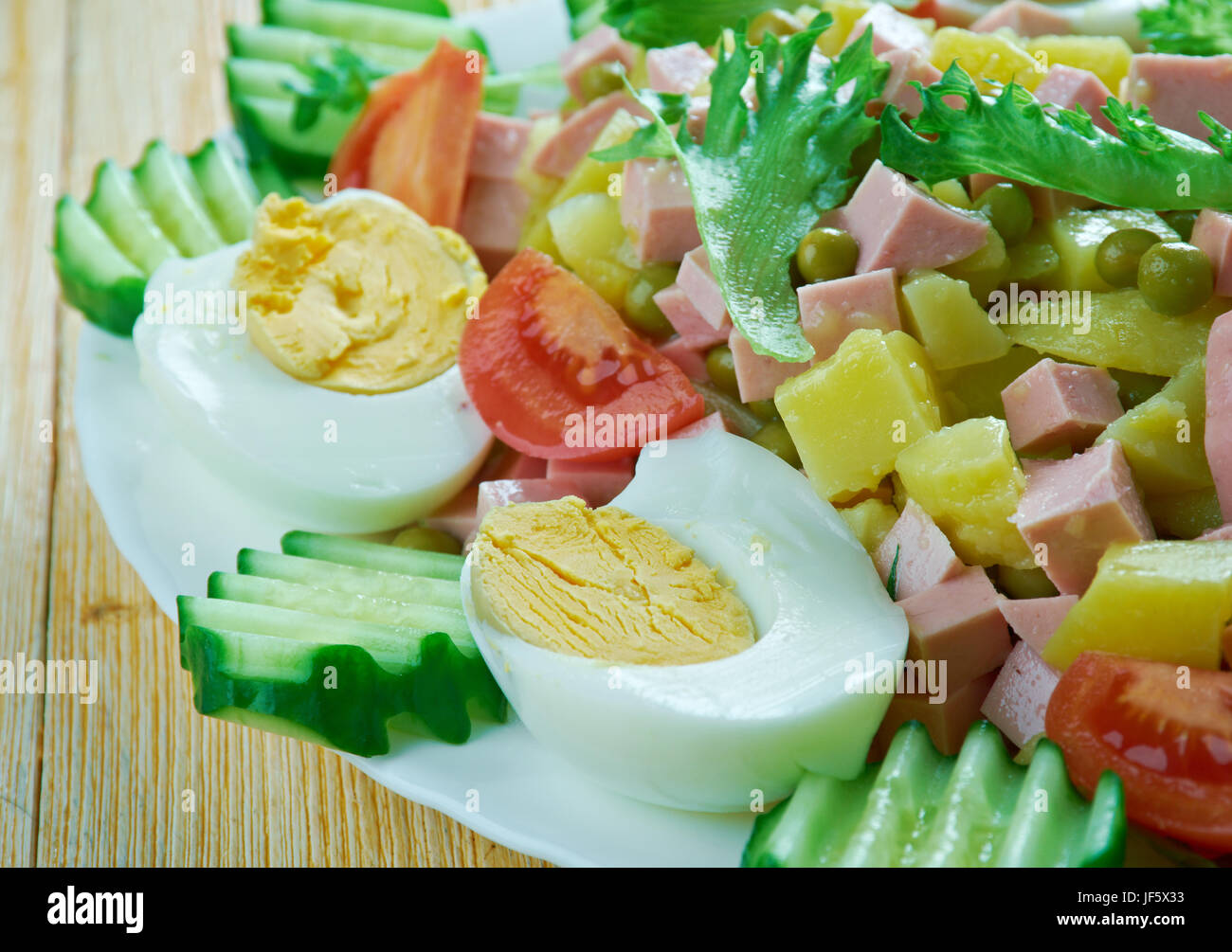 Dutch Potato Salad Stock Photo - Alamy
