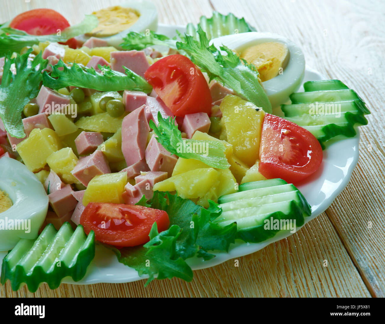 Dutch Potato Salad Stock Photo - Alamy