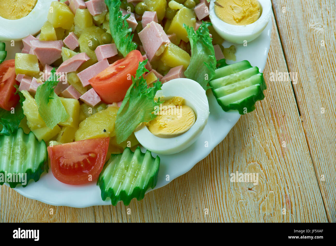 Dutch Potato Salad Stock Photo - Alamy