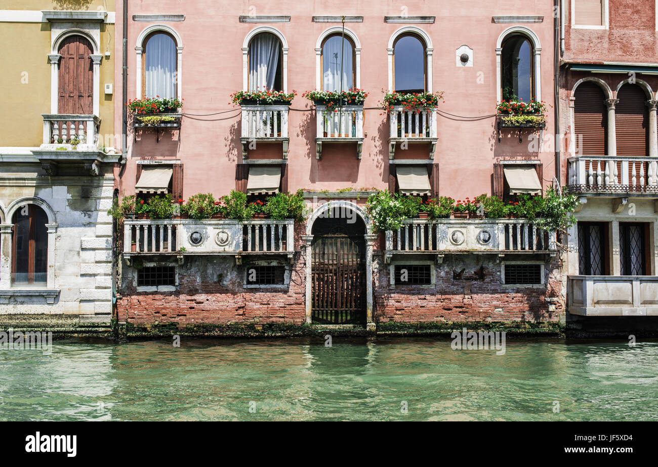 Ancient buildings in Venice Stock Photo - Alamy