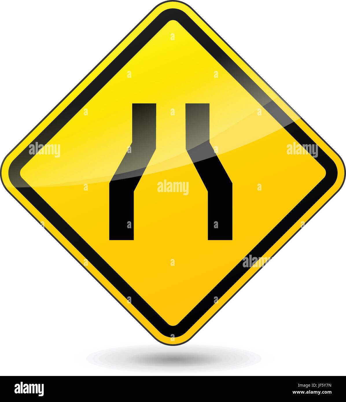 Road Sign Signal Warning Sign Traffic Arrow Signal Symbol Sign Single ...