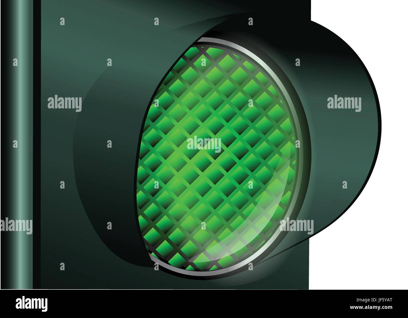 sign, signal, isolated, traffic, transportation, green, illustration ...