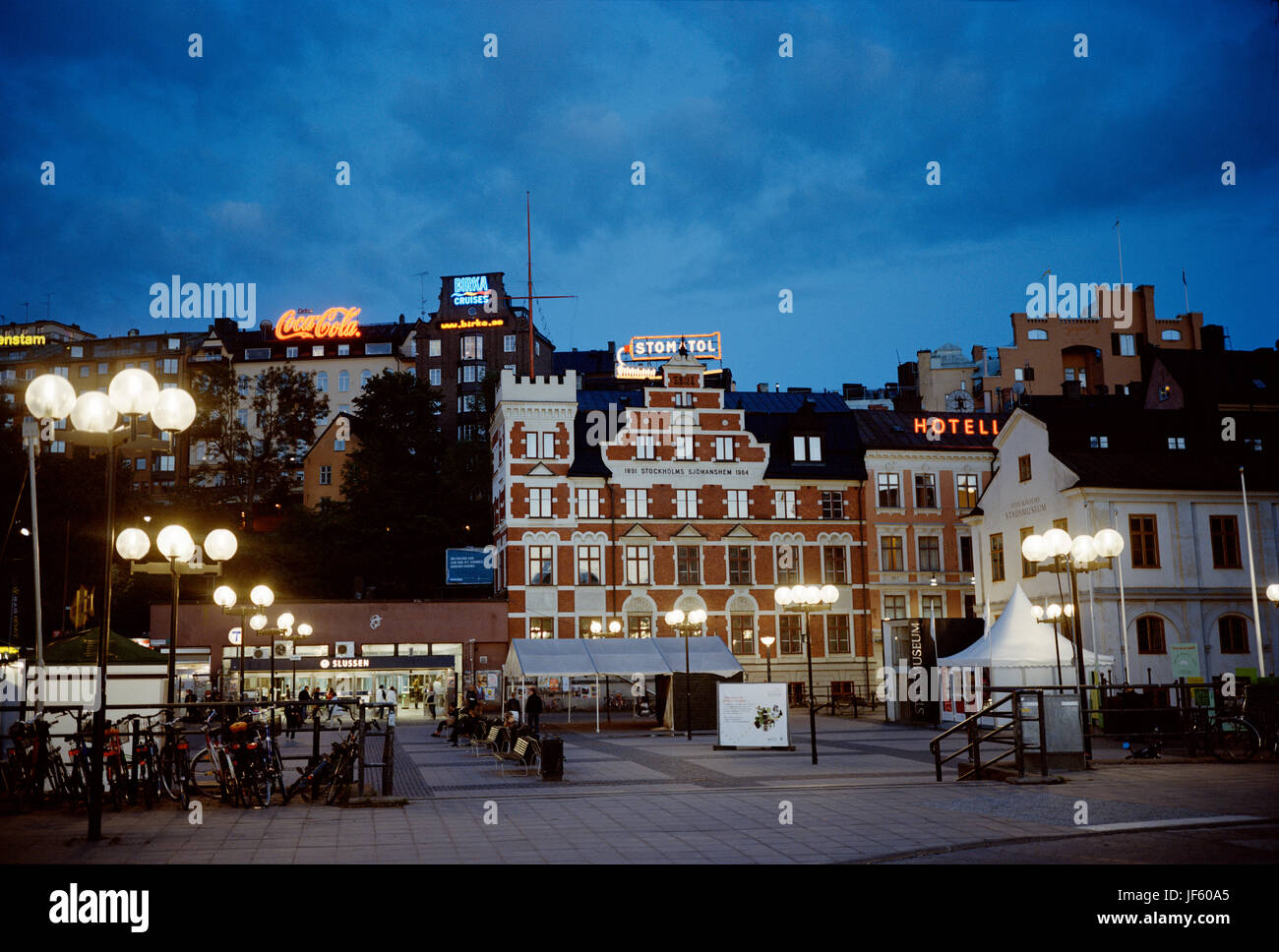 City buildings at evening Stock Photo - Alamy