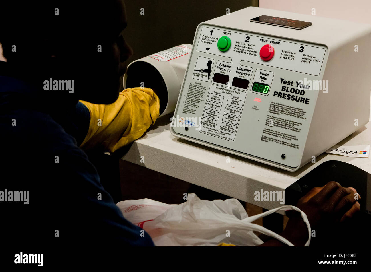 Blood pressure machine hi-res stock photography and images - Alamy