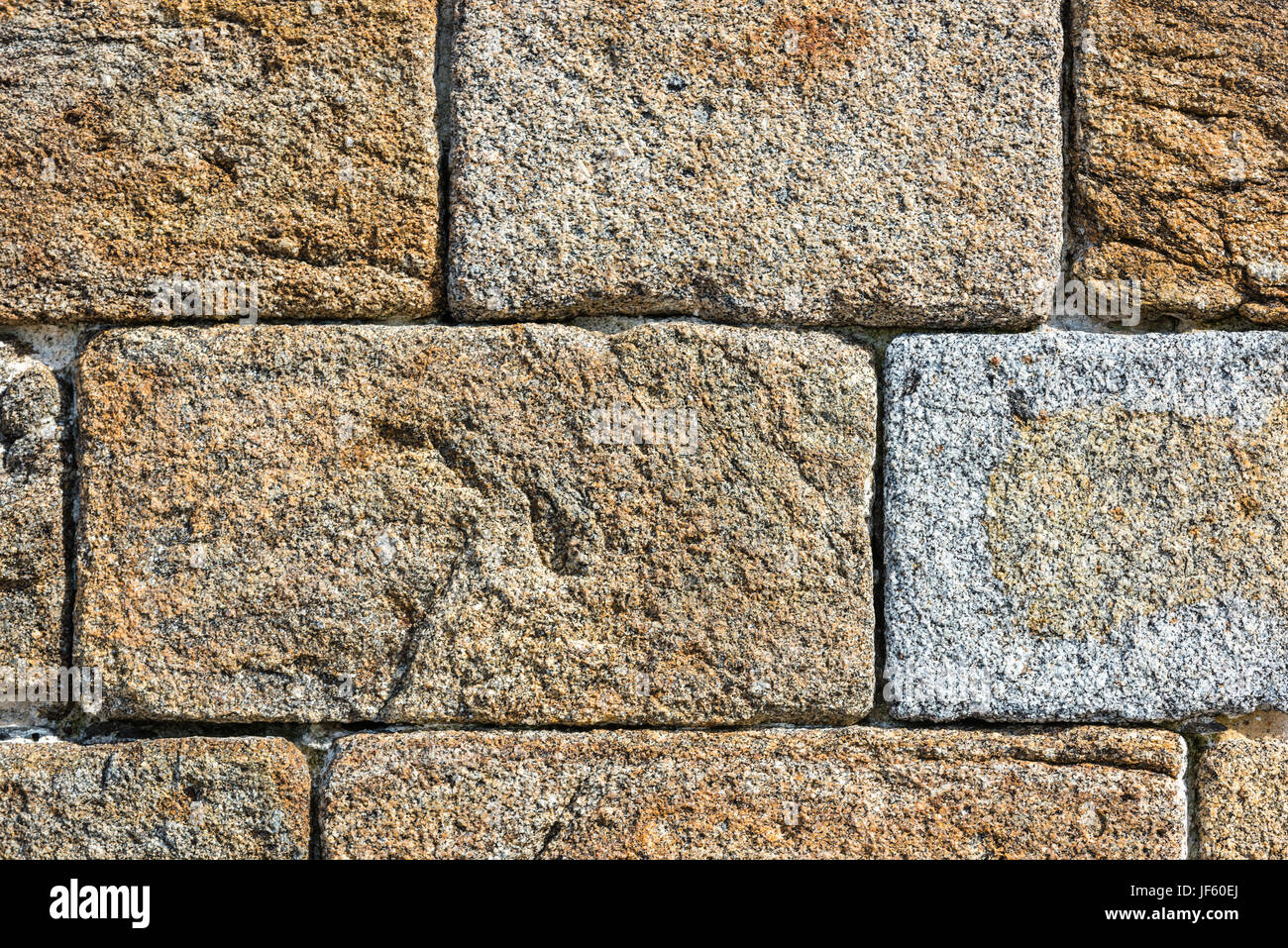 Rough stone wall great for backgrounds or textures Stock Photo - Alamy