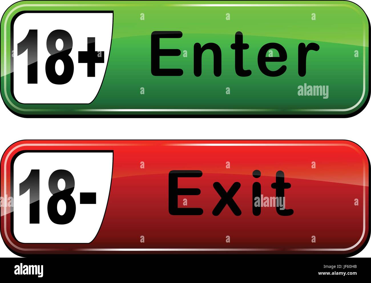 Enter and exit buttons hi-res stock photography and images - Alamy