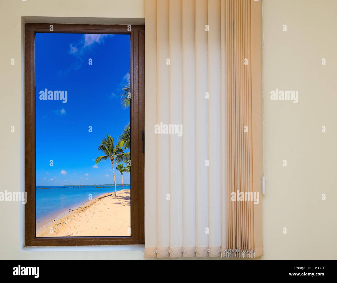 window to the sea Stock Photo - Alamy
