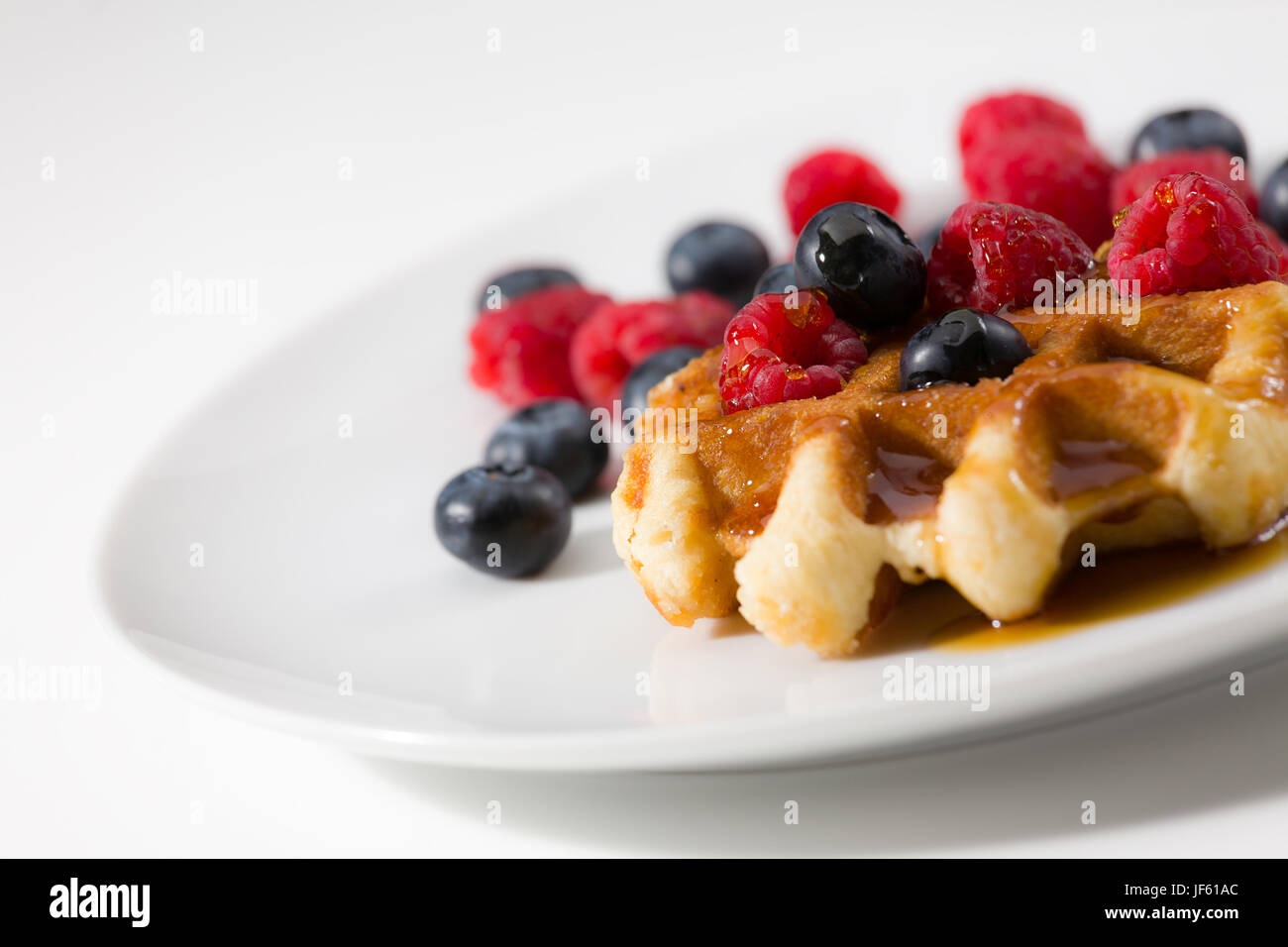 Waffles close up hi-res stock photography and images - Alamy
