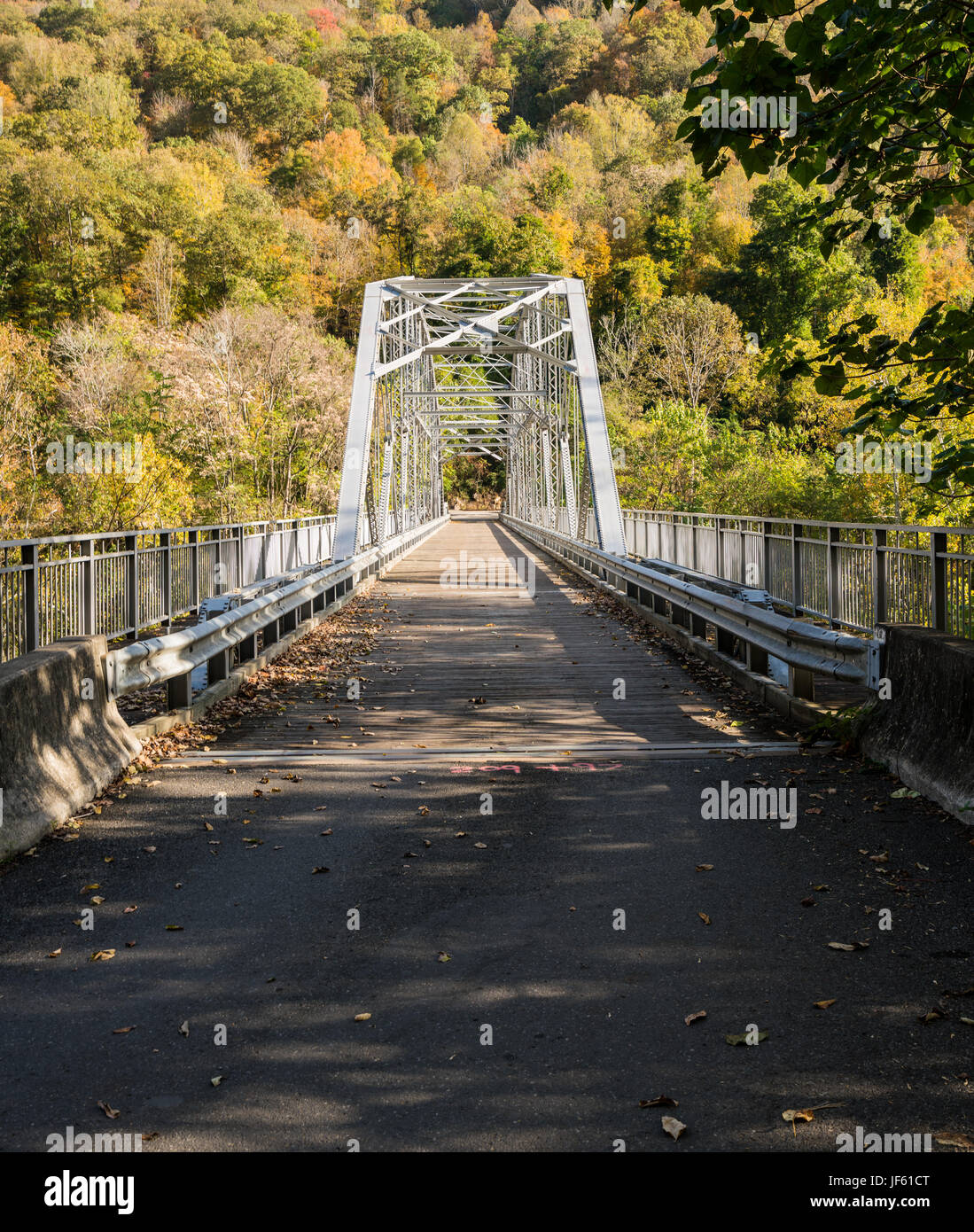 Old Fayette Station bridge in West Virginia Stock Photo - Alamy