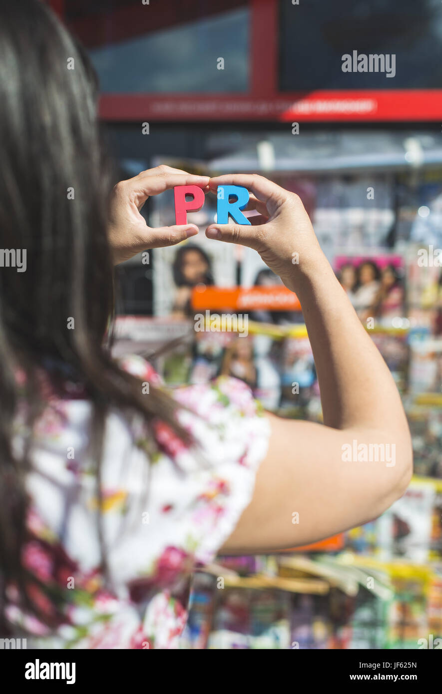 Pr Letters High Resolution Stock Photography and Images - Alamy