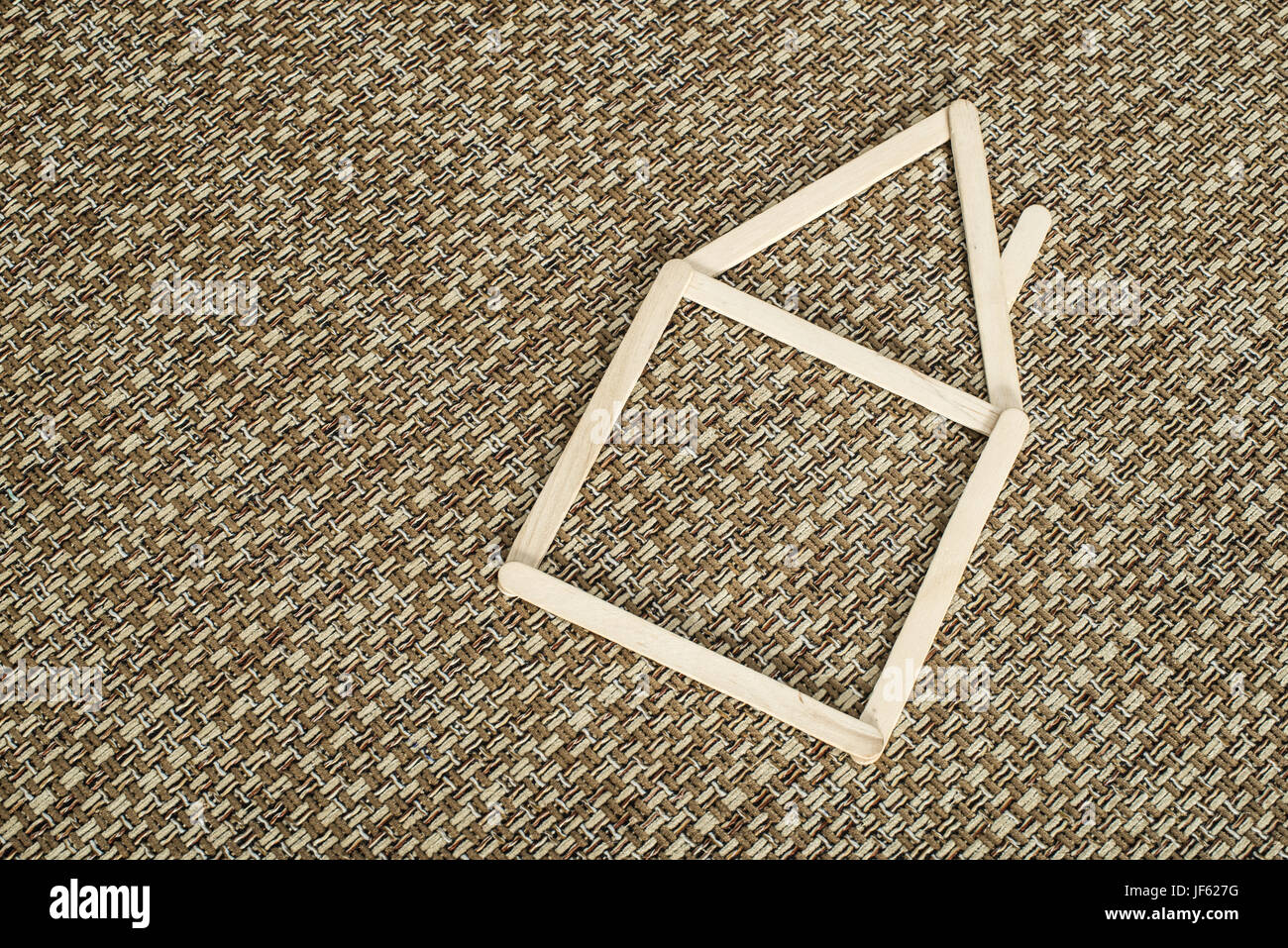 Matchstick model house hi-res stock photography and images - Alamy