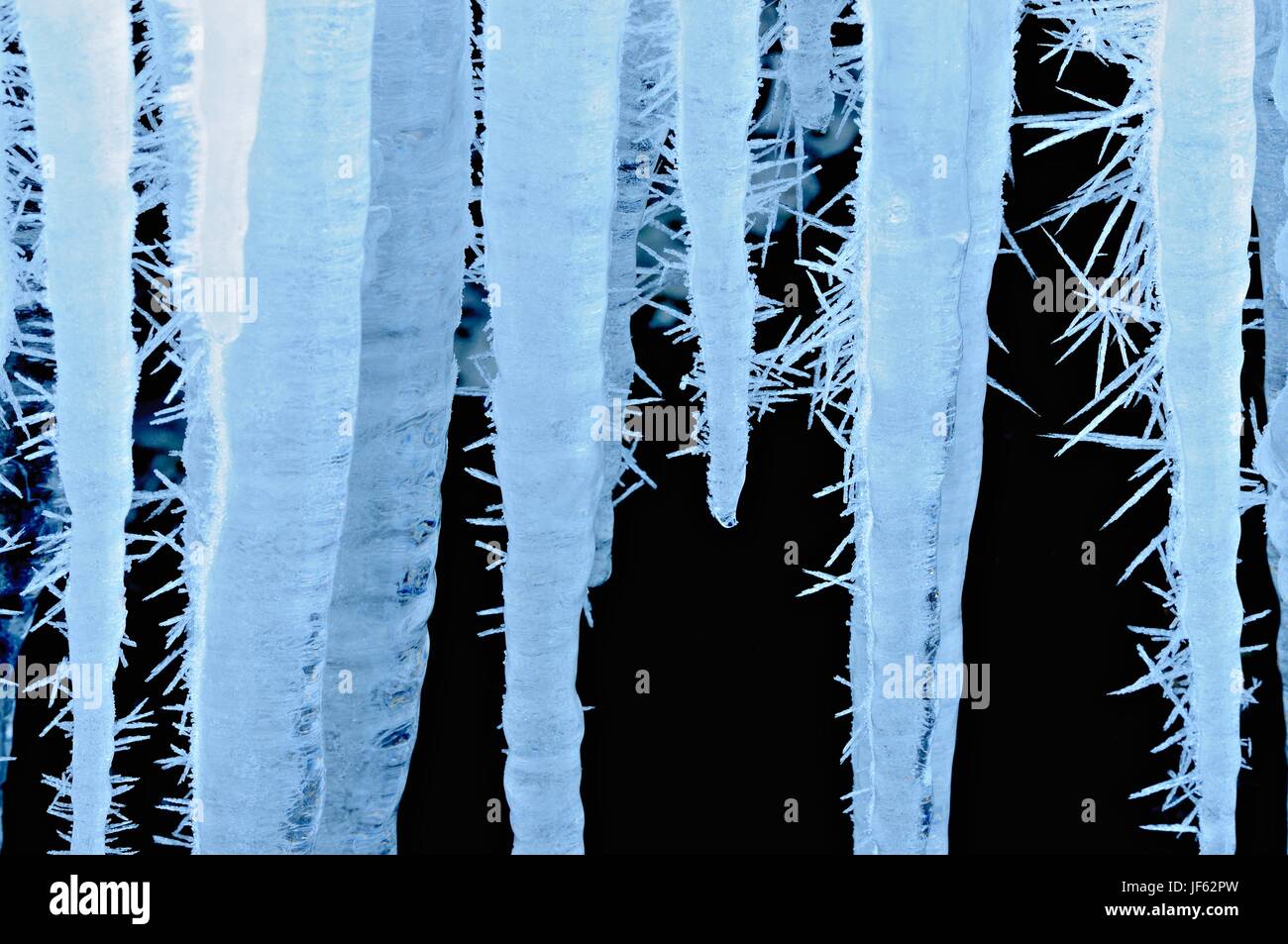 Cold world of ice in winter Stock Photo - Alamy