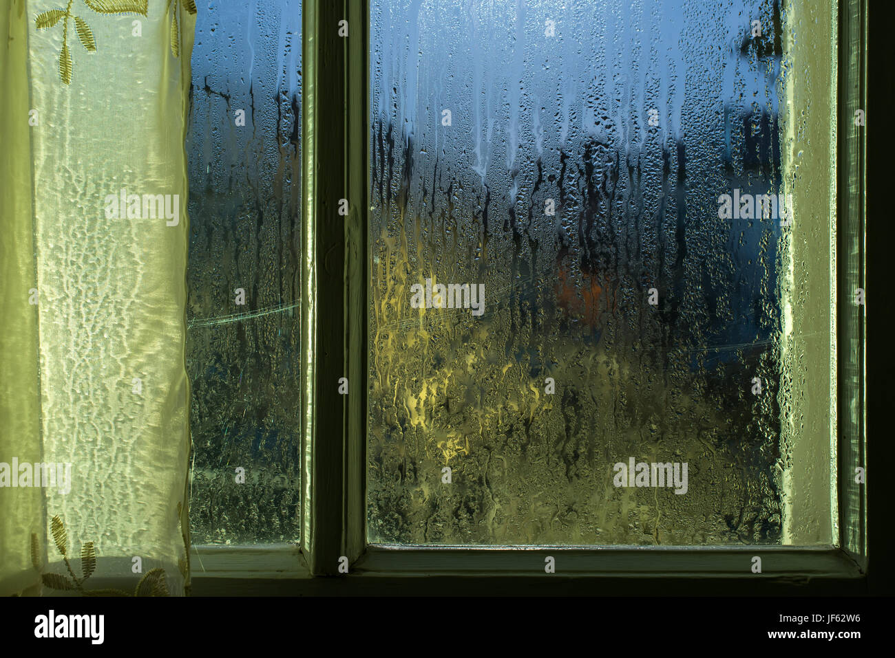 Moonlight through the window Stock Photo - Alamy