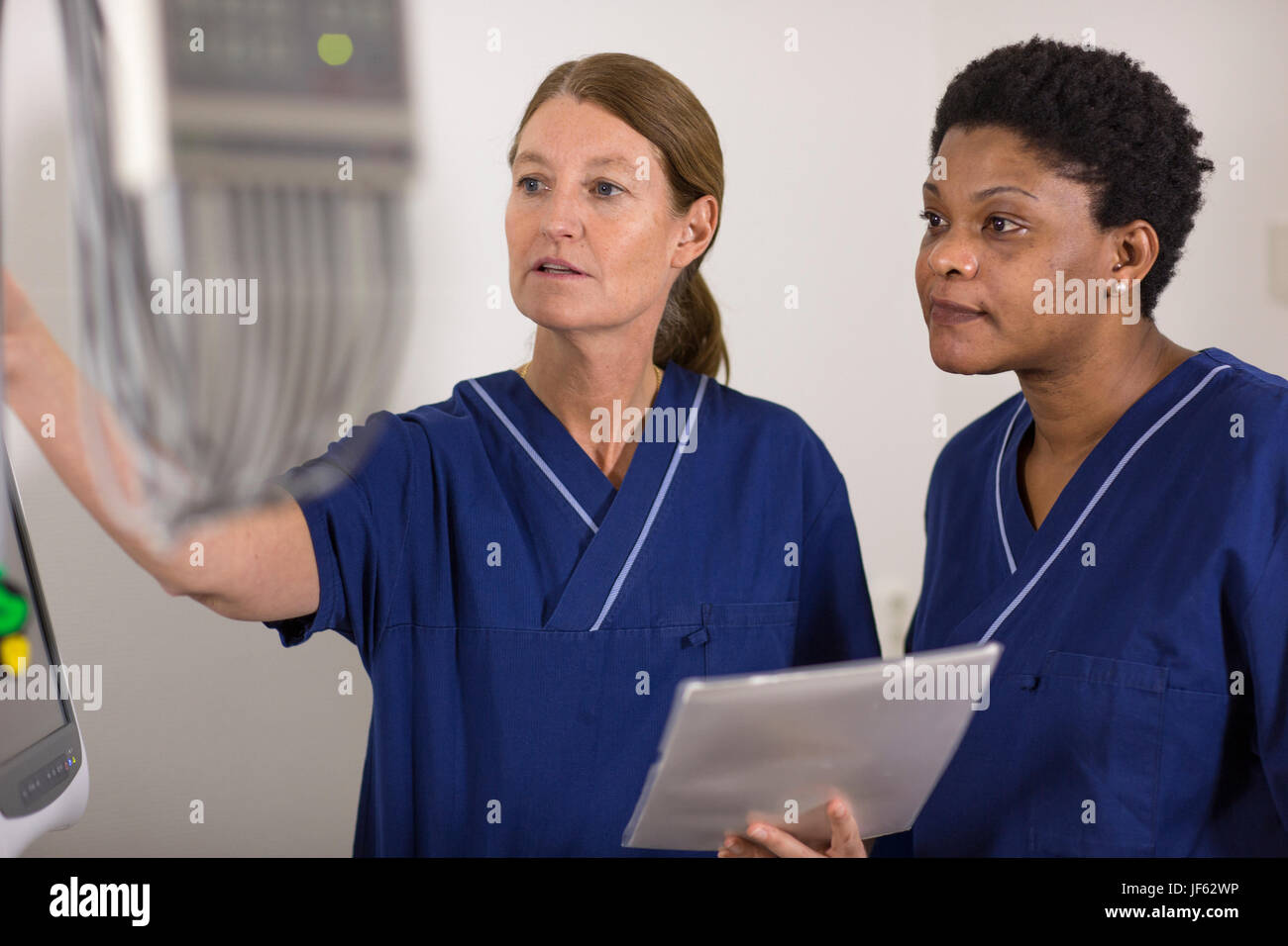 Female doctors in hospital Stock Photo - Alamy