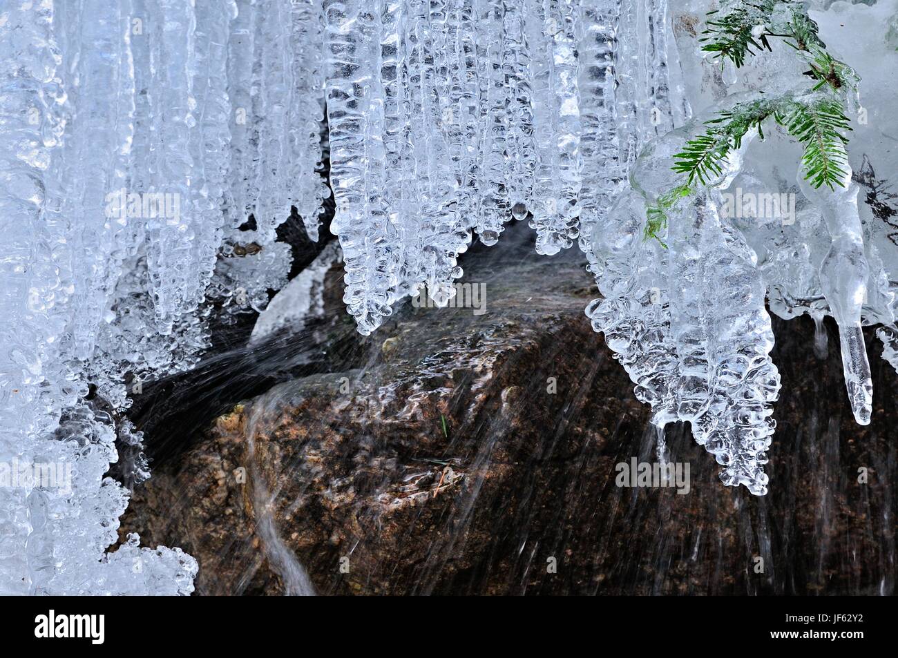 Ice and water Stock Photo - Alamy