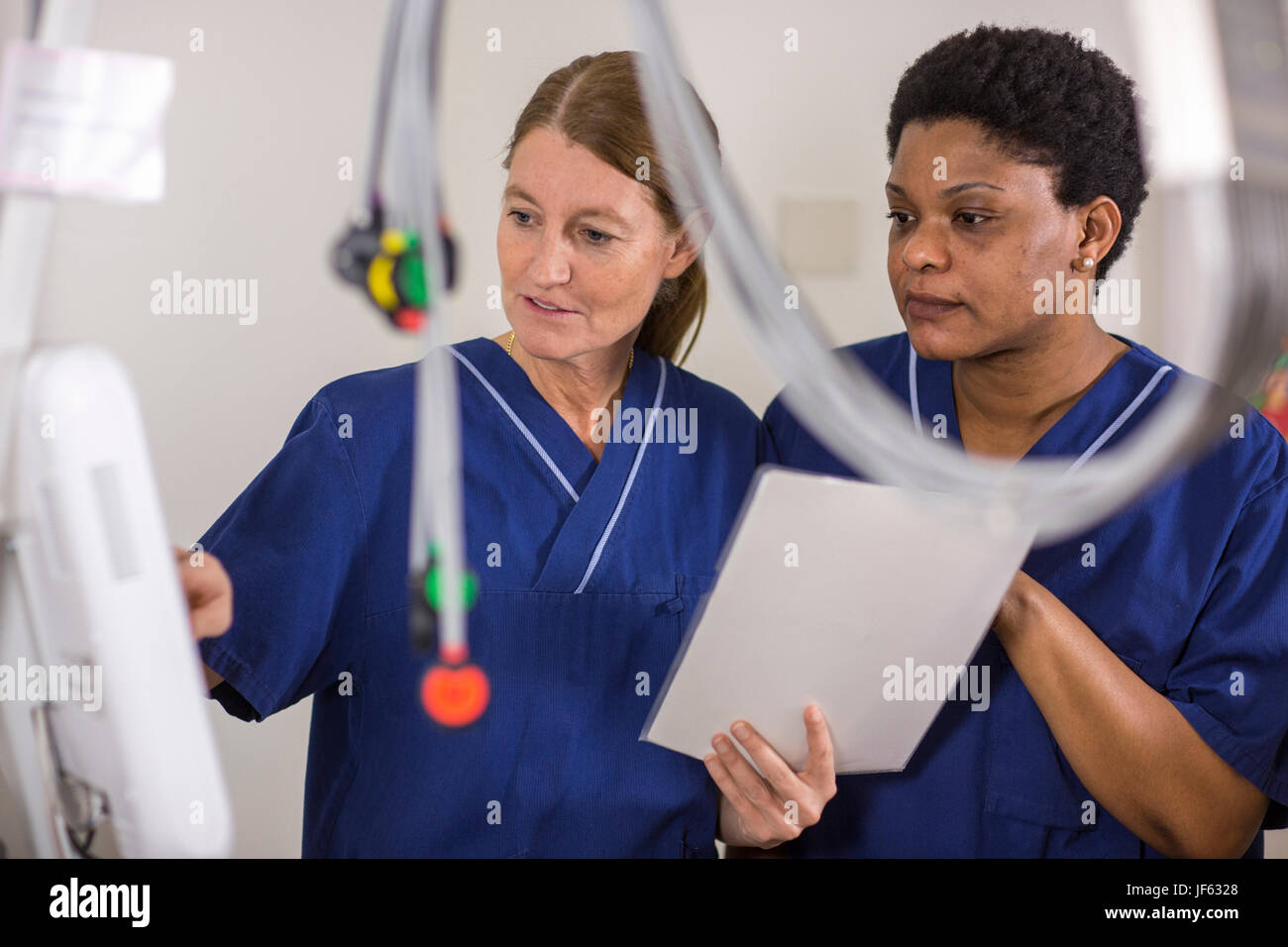 Female doctors in hospital Stock Photo - Alamy