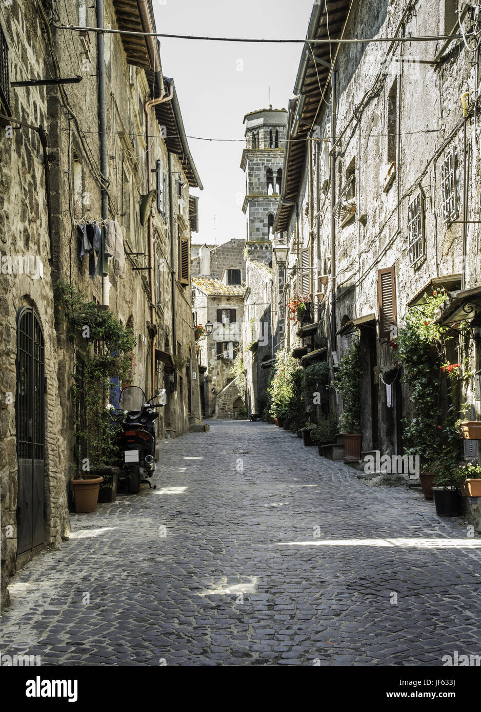Traditional Italian homes Stock Photo - Alamy