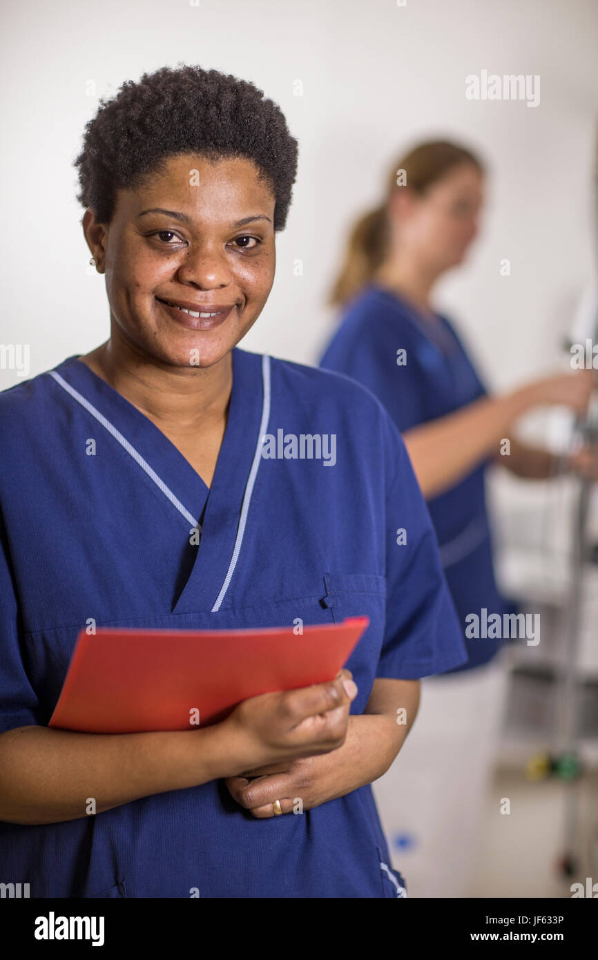 Female doctor in hospital Stock Photo - Alamy