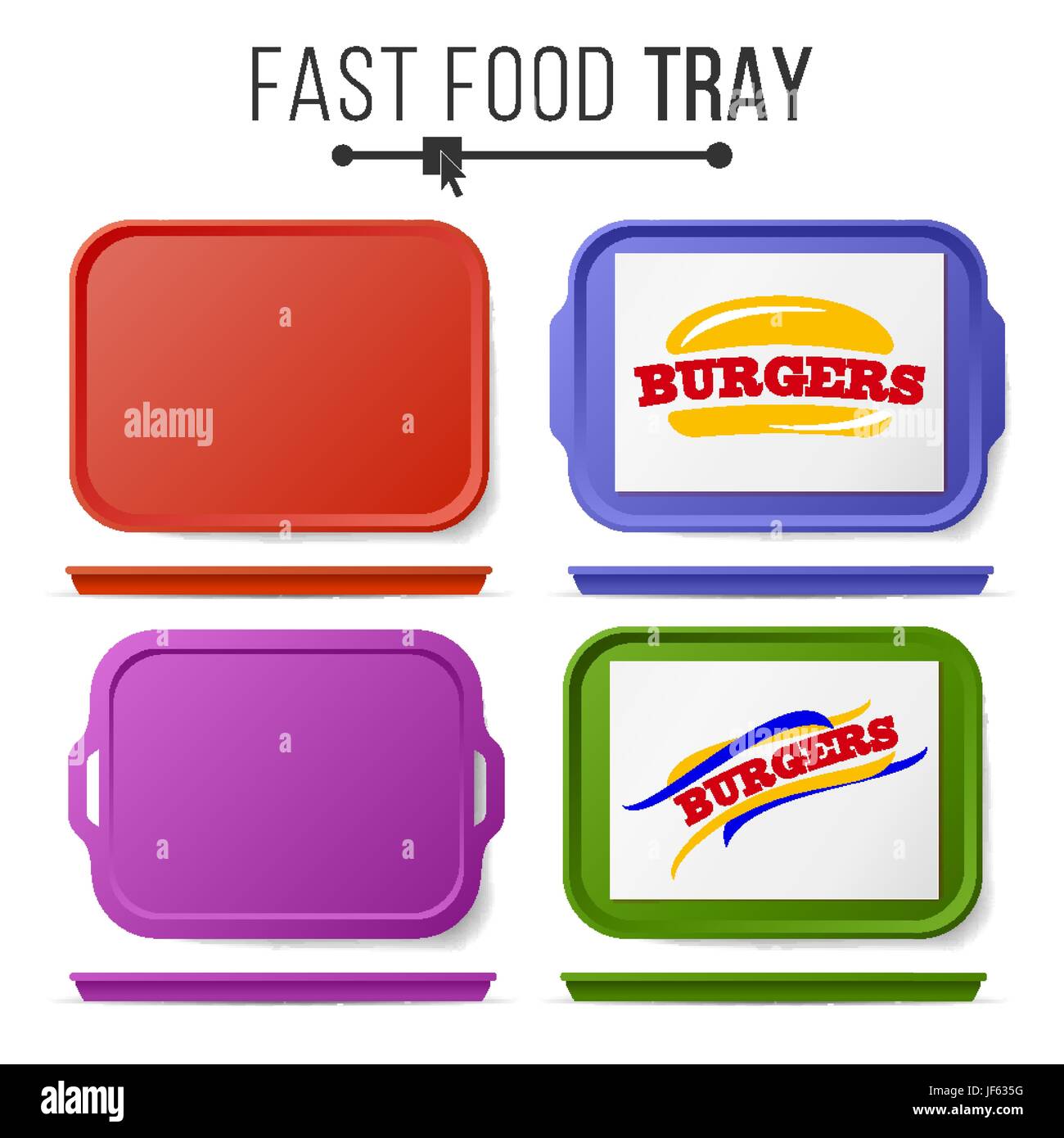 Empty Food Tray Clipart