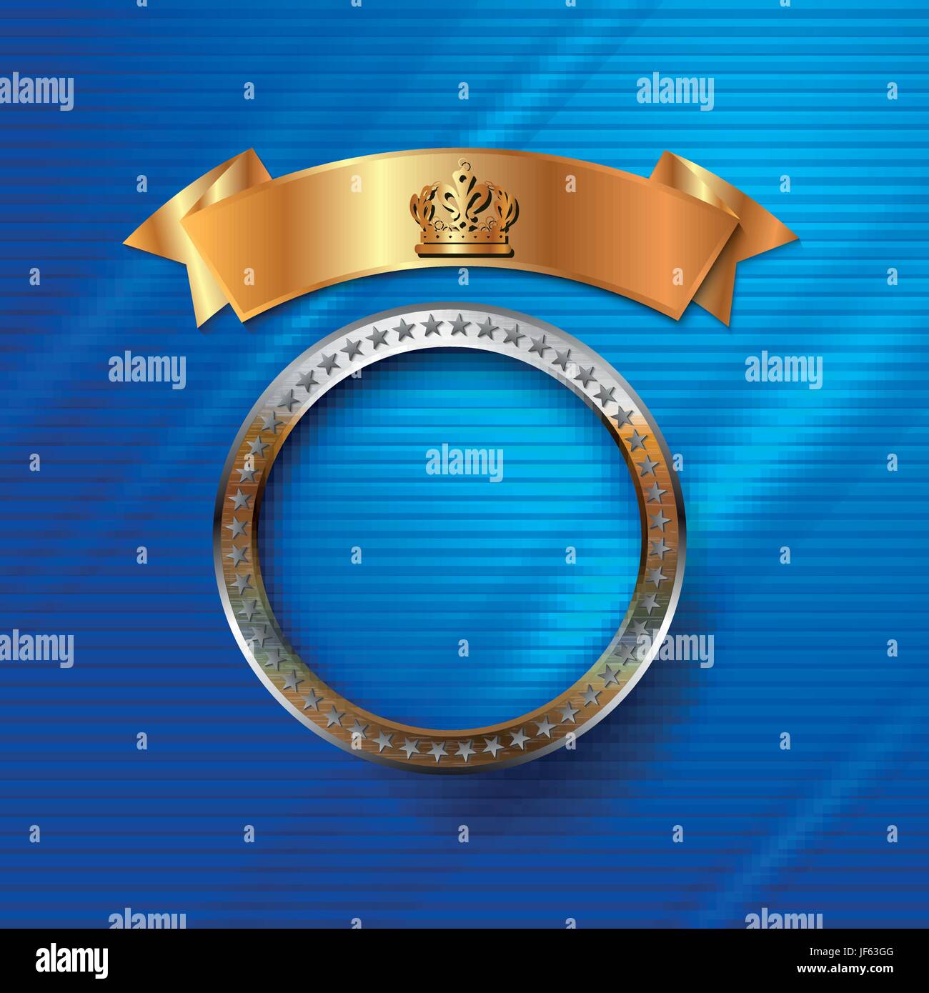 Metallic ring Stock Vector Images - Alamy