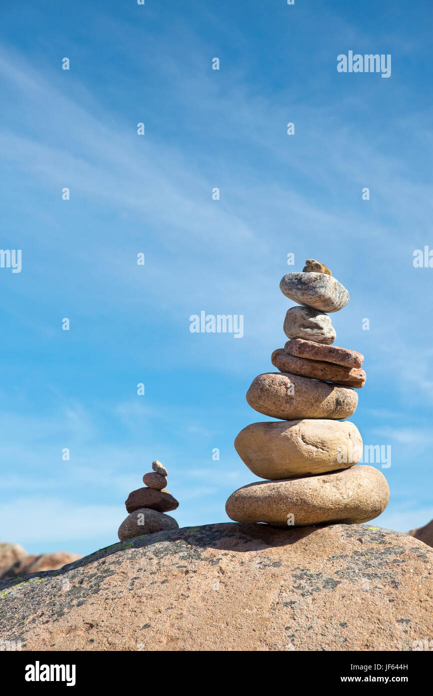 Stack of stones Stock Photo - Alamy