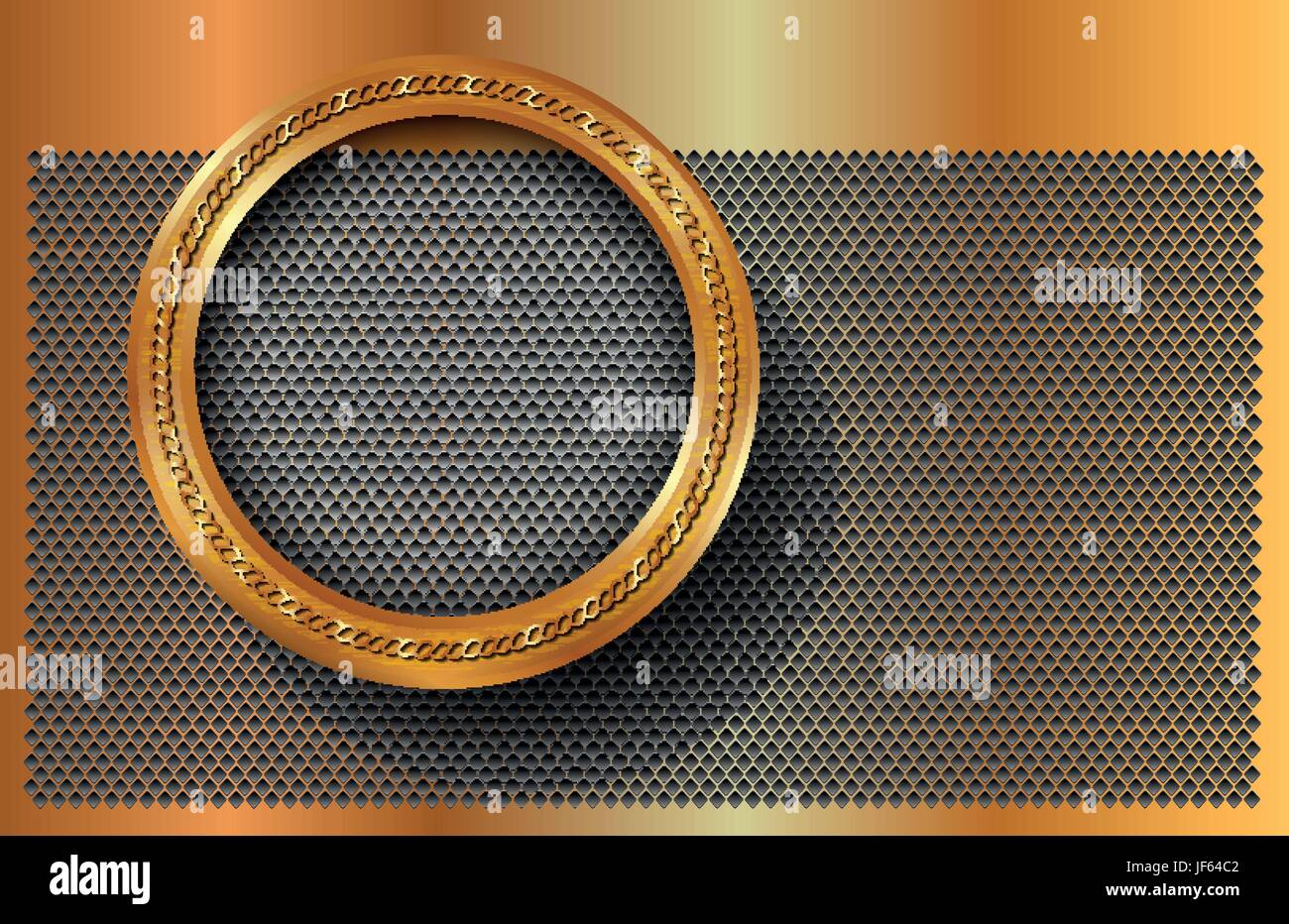 ring, metal, square, circle, tile, mosaics, mosaic, gold, ring, lines ...