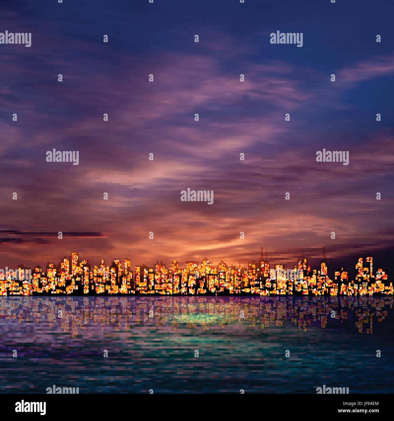 Panoramic Vista View Stock Vector Images - Alamy