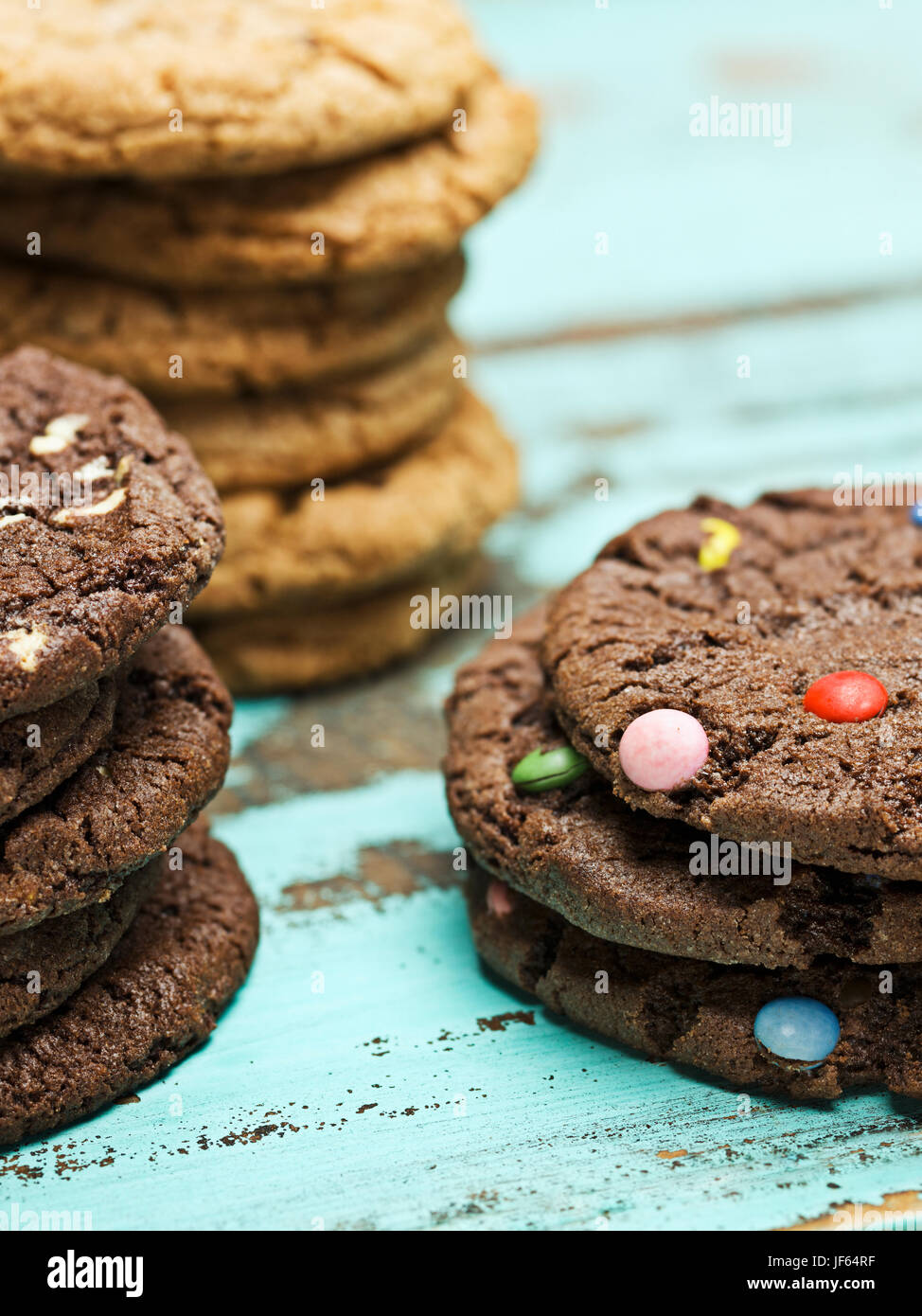 stacks of cookies Stock Photo - Alamy