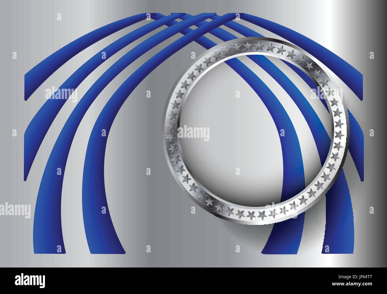 blue, ring, arc, circle, curves, metallic, stars, asterisks, blue, ring ...