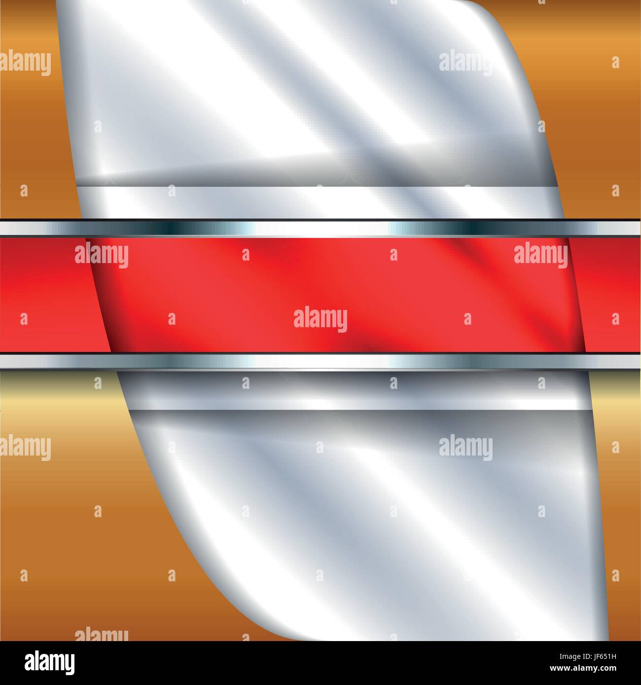 lines, banner, gradient, metallic, curve, gold, red, lines, metal, one ...