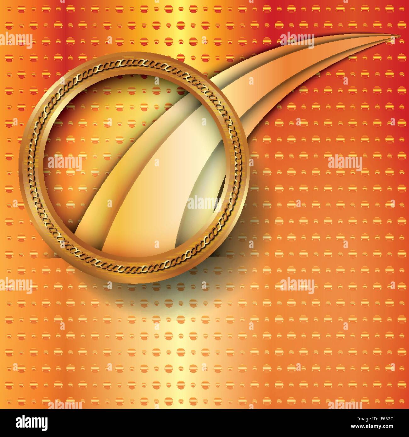 ring, arc, metal, circle, curves, gradient, gold, shadows, ring, arc ...