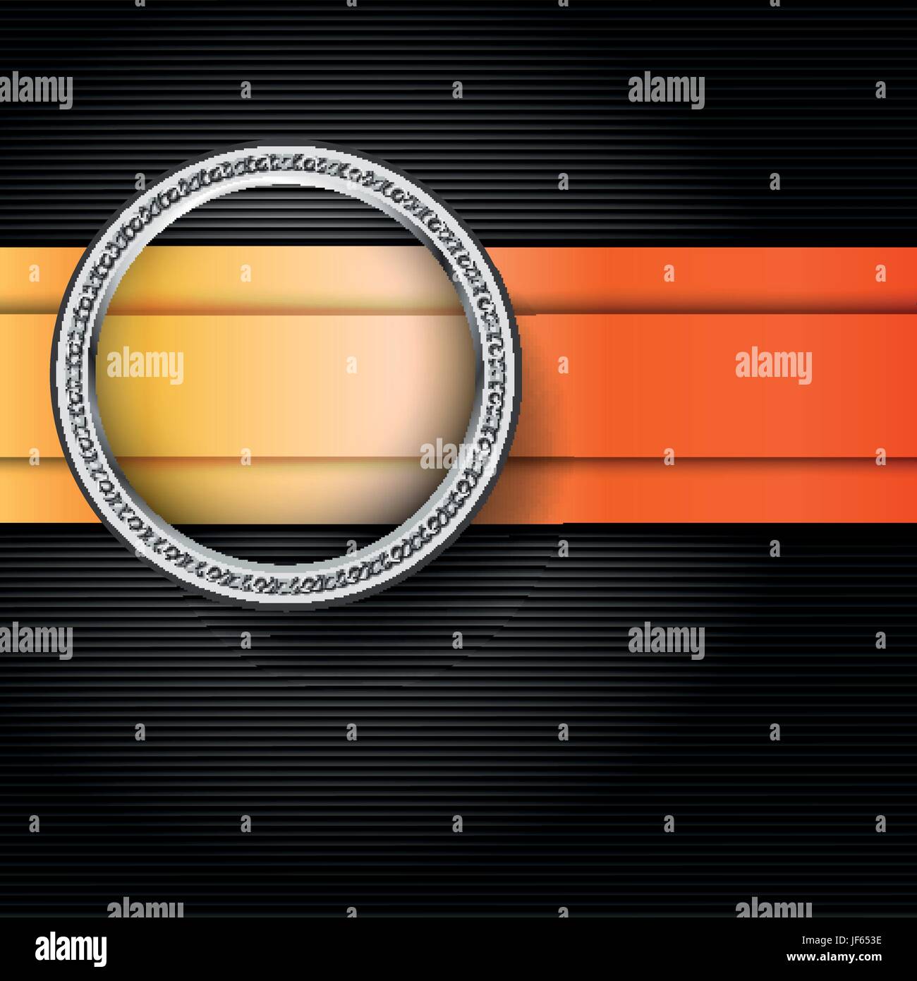 ring, lines, circle, banner, graphite, carbon, gold, ring, lines, steel ...