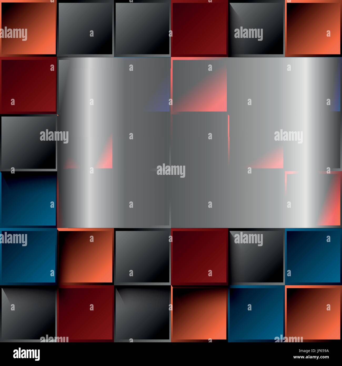 square, tiles, banner, rectangle, red, square, tiles, banner, abstract ...