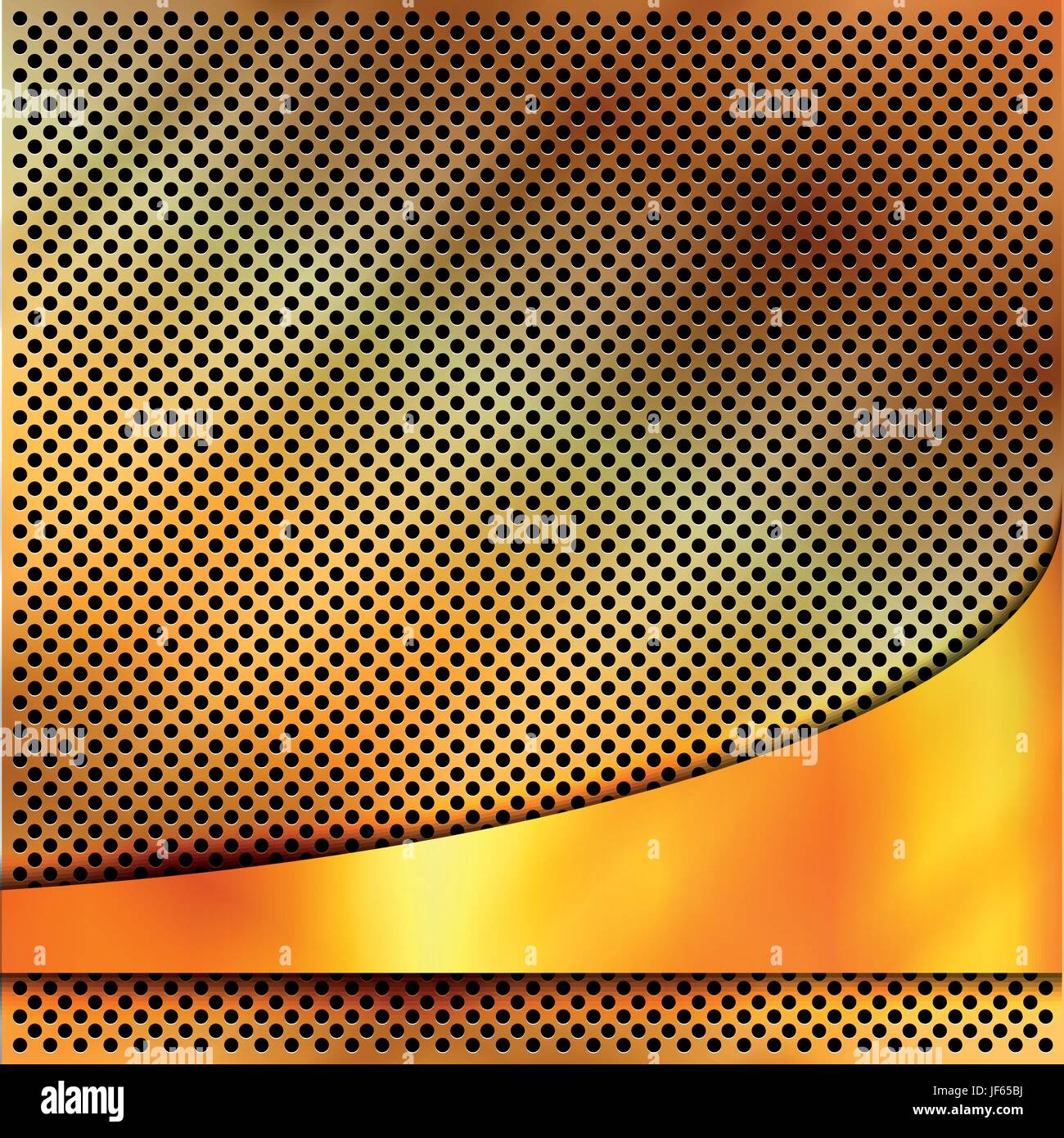 metal, dots, gradient, curve, gold, grating, grate, grid, grille, metal ...