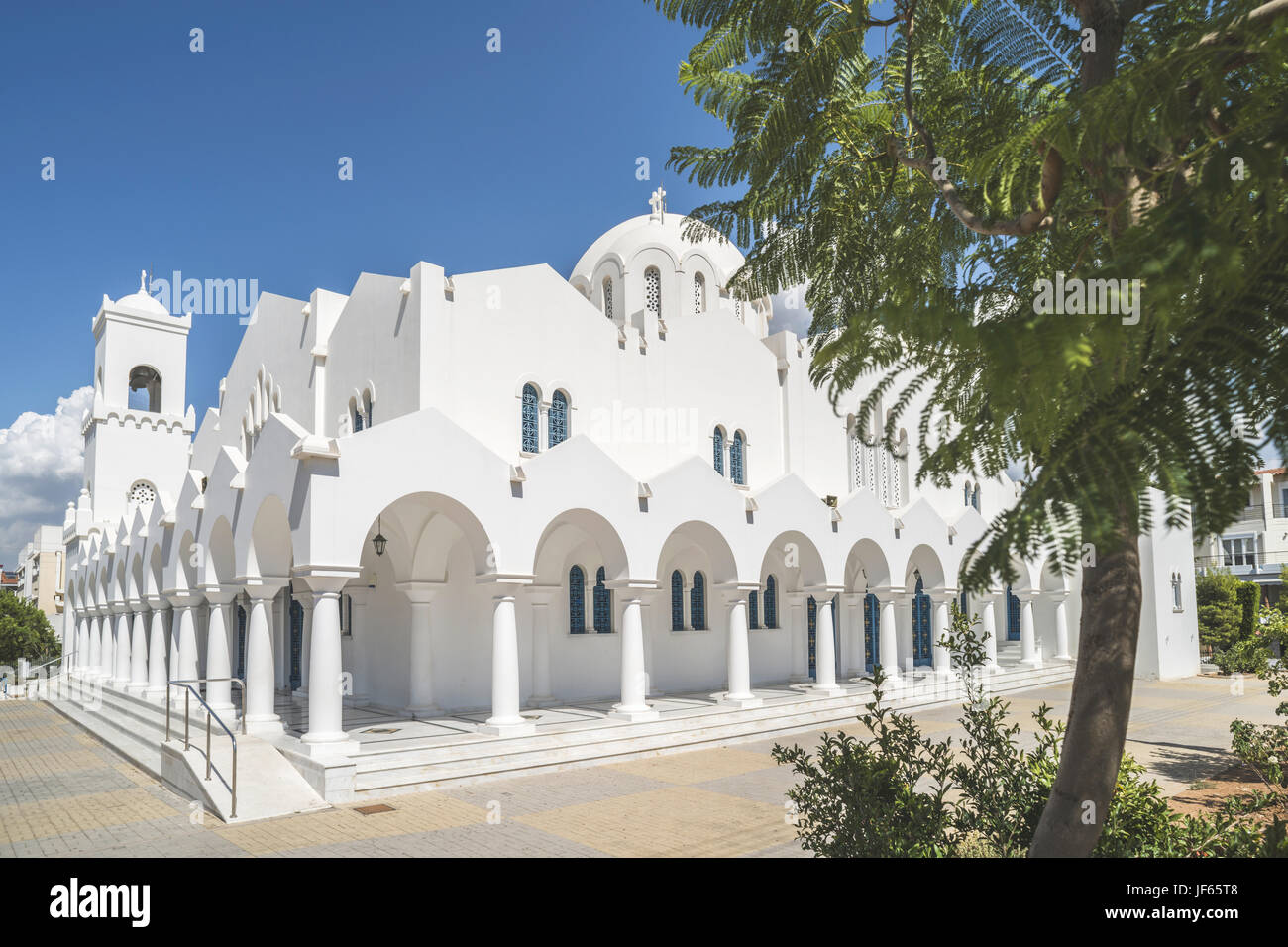 Typical Greek church Stock Photo - Alamy