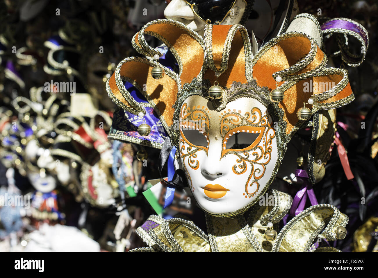 Venetian carnival masks Stock Photo - Alamy