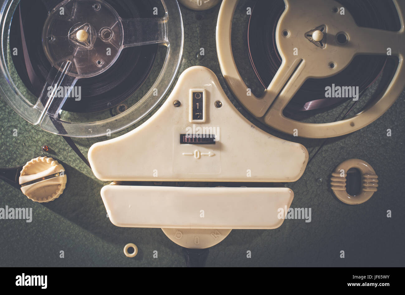 Old vintage tape recorder Stock Photo - Alamy