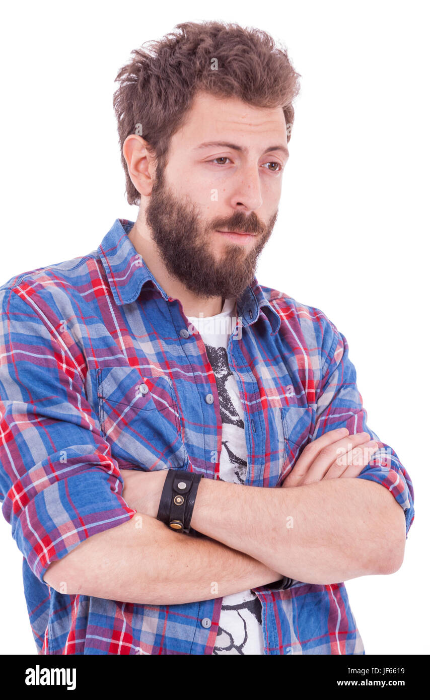 Person in plaid shirt hi-res stock photography and images - Alamy