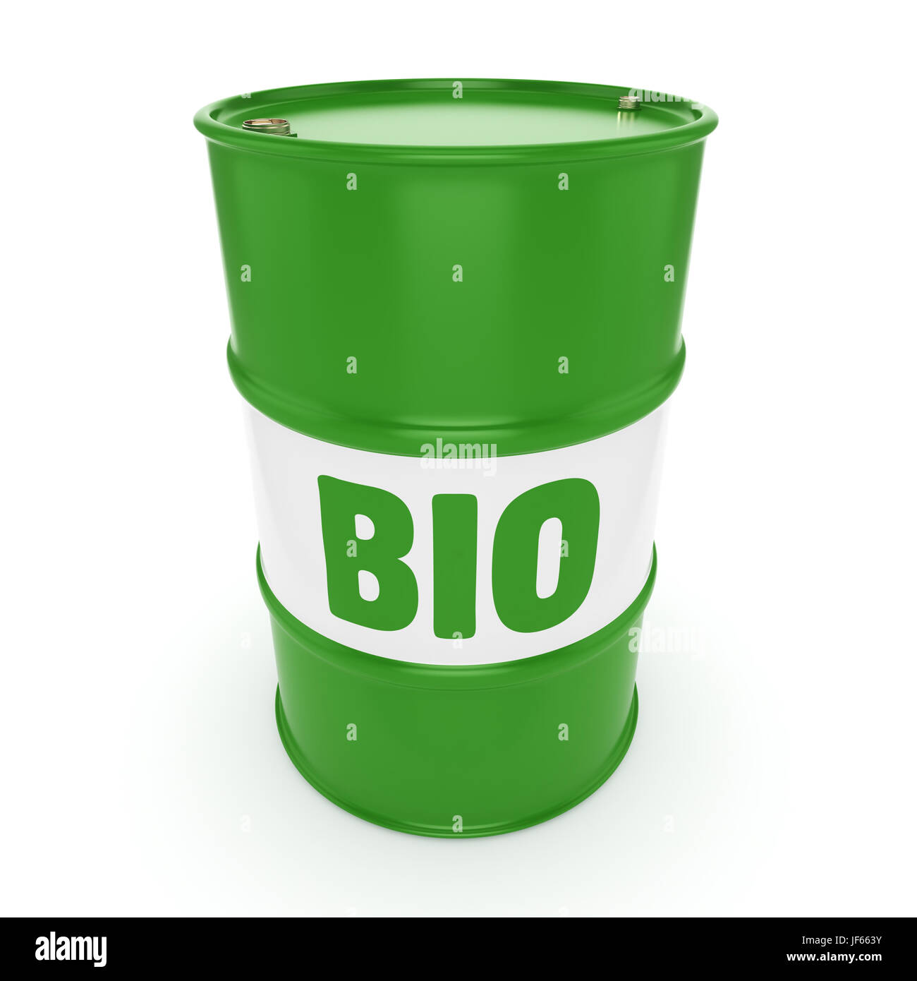 3D rendering barrel of biofuels Stock Photo - Alamy
