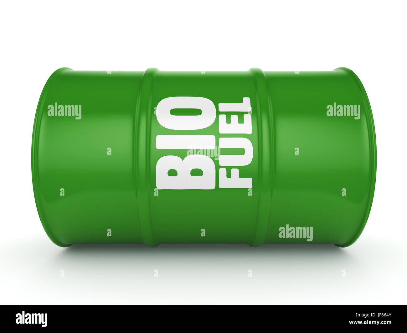 3D rendering barrel of biofuels Stock Photo - Alamy