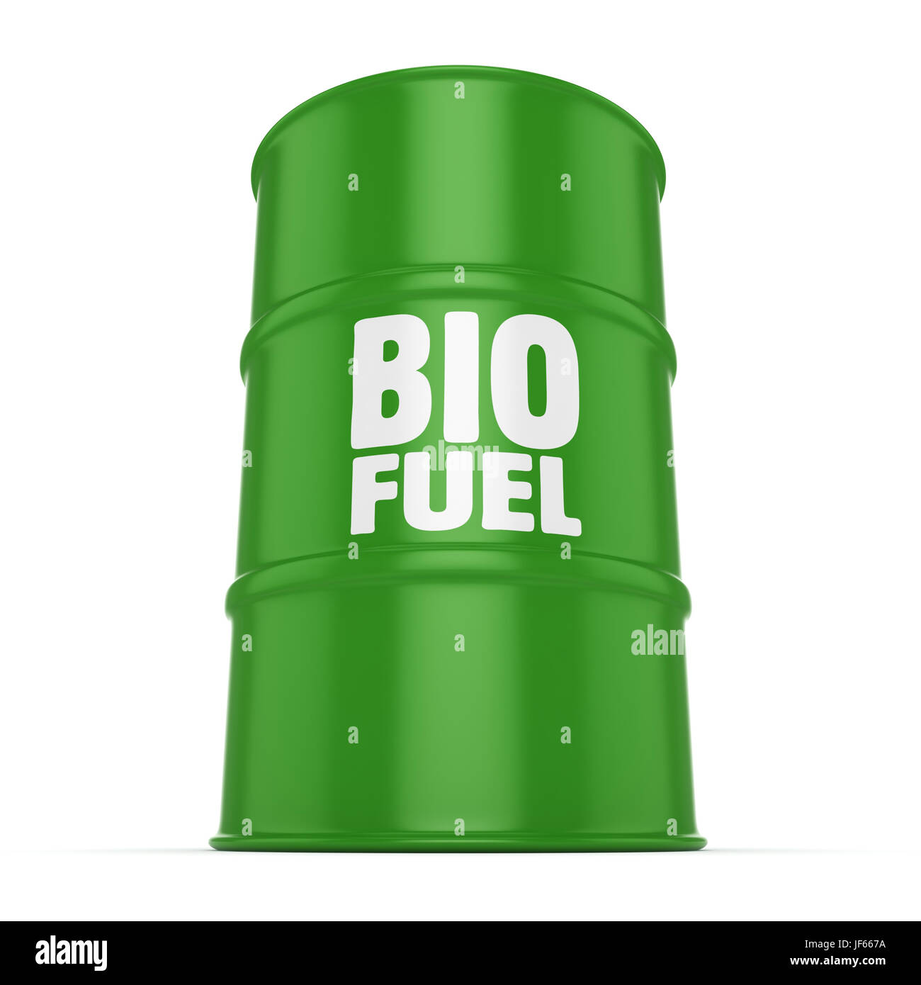 3D rendering barrel of biofuels Stock Photo - Alamy