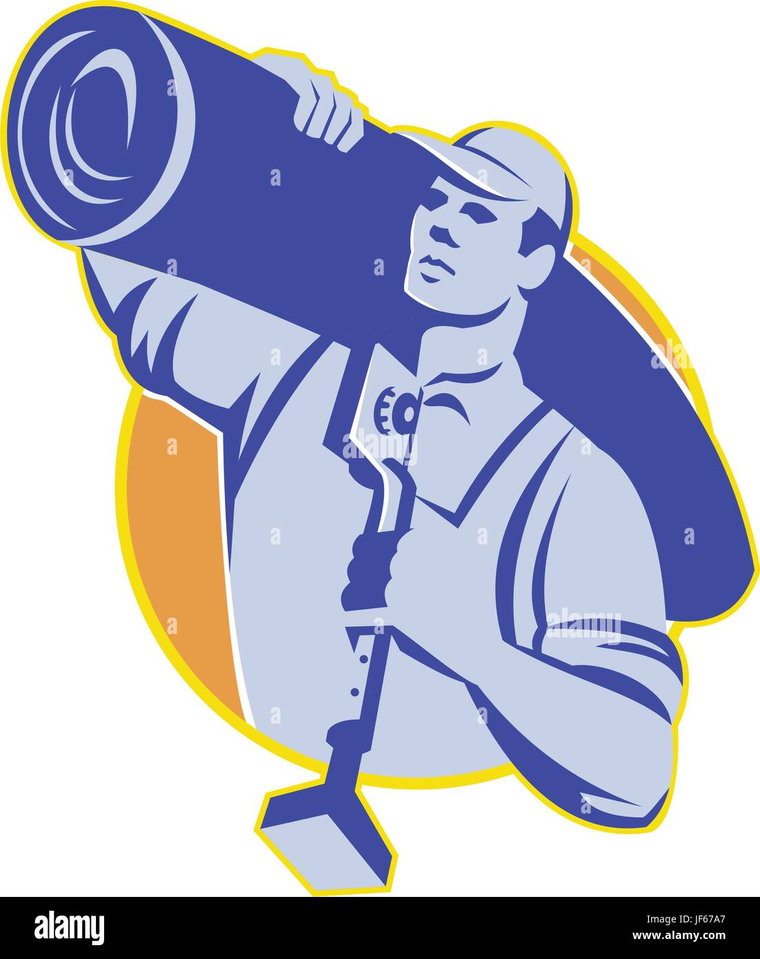 tool, craftsman, tradesman, handicraftsman, isolated, graphics, male ...