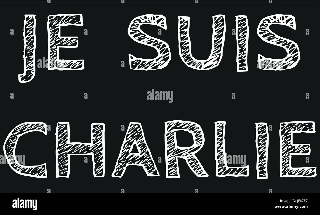 Je suis charlie placard hi-res stock photography and images - Alamy