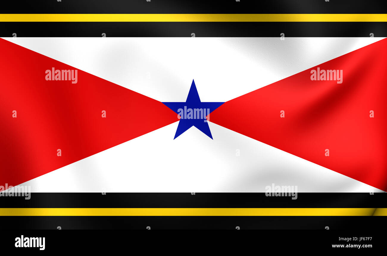 3D Flag of the Akha People Stock Photo - Alamy