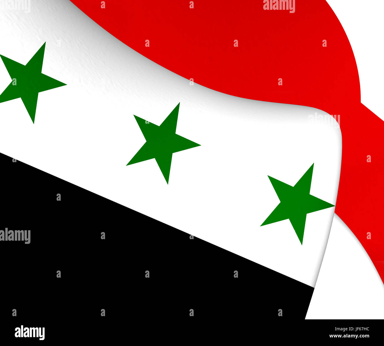 Flag of Iraq (1963-1991 Stock Photo - Alamy