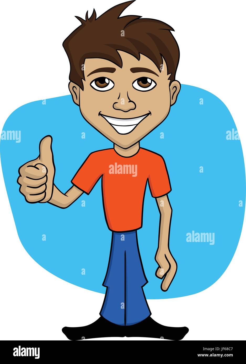 illustration, funny, like, delighted, unambitious, enthusiastic, merry ...